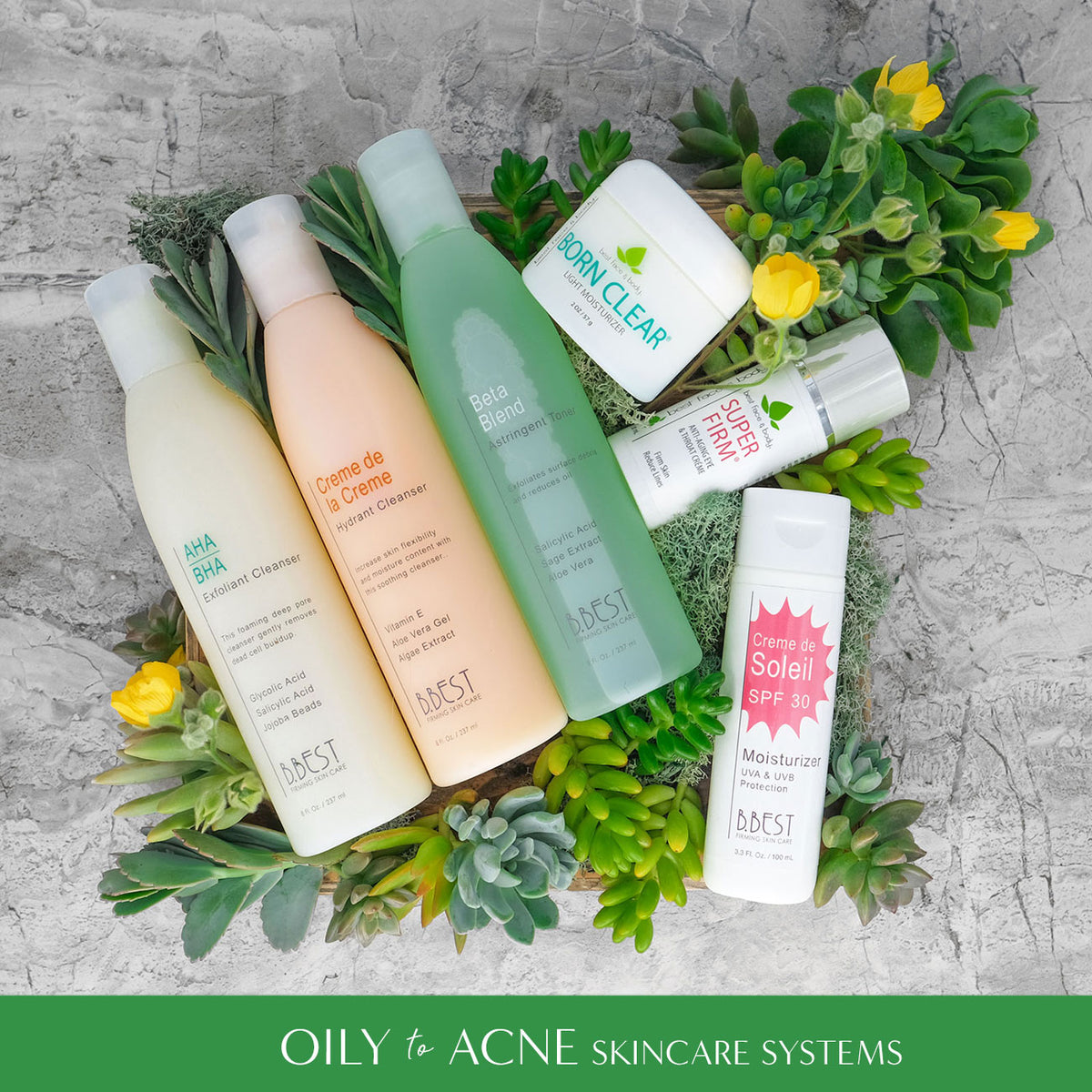 Oily to Acne Skincare Systems – Best Face & Body